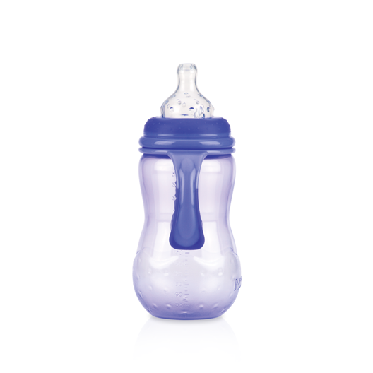 Nuby Colombia. Tetero Antiderrame cuello ancho 360 ml