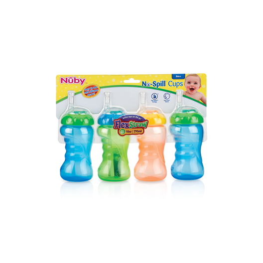 Nuby Malaysia. No-Spill™ Cup with Flex Straw™