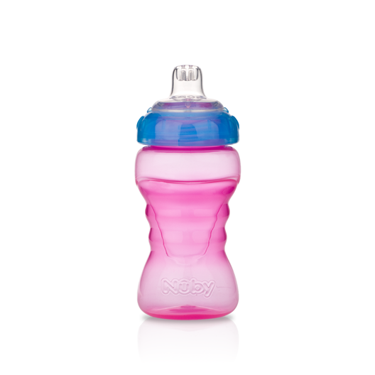 Nuby Mexico. Vaso Antiderrames No-Spill™ Easy Grip
